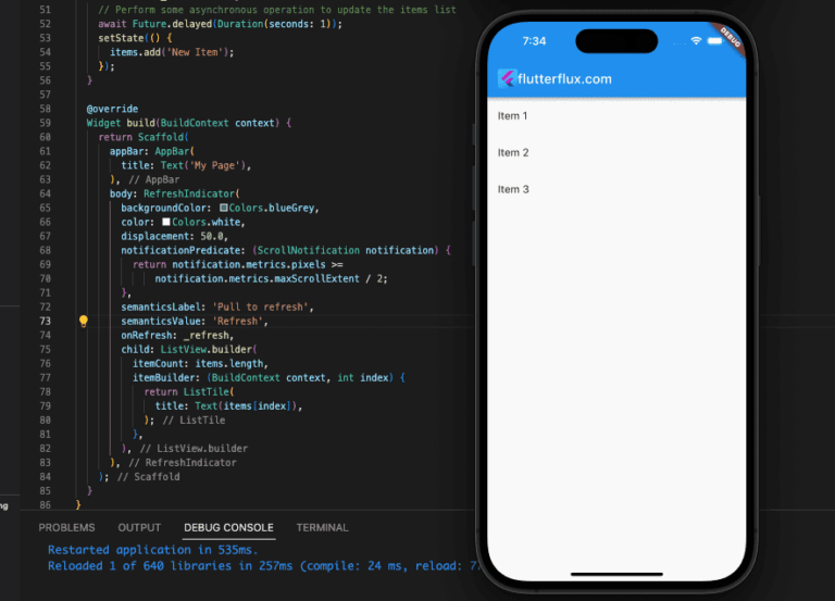 How To Refresh Page In Flutter Flutter Happy